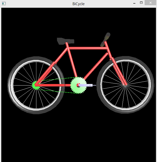 OpenGL Projects: 3D Bi-Cycle OpenGL Programming OpenGL Projects: 3D Bi-Cycle OpenGL Programming