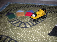 Domestic 360: Thomas the Tank Engine Play Mat - DIY Sewing Tutorial