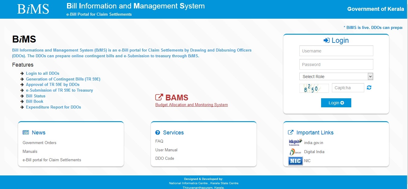 PREPARING CONTINGENCY BILLS IN ' BiMS