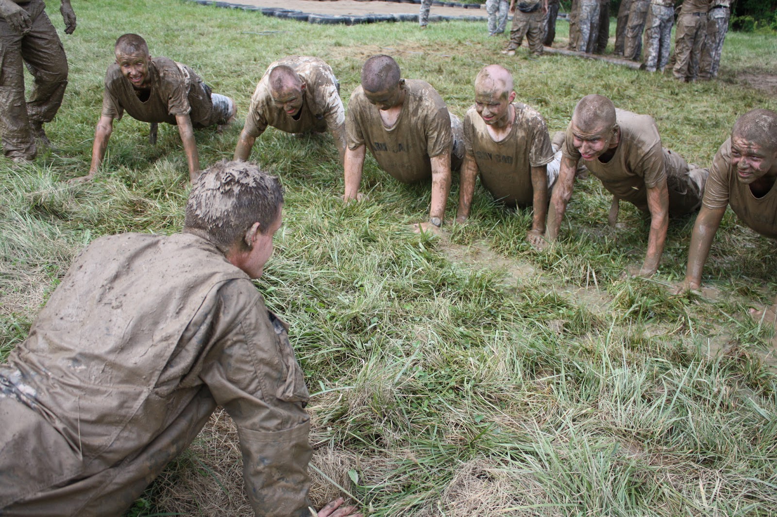U.S. Army Cadet Corps: Recruits Get Down And Dirty
