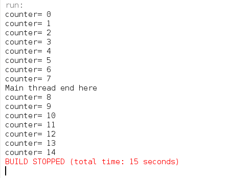 Java-Latte: Daemon Thread in java
