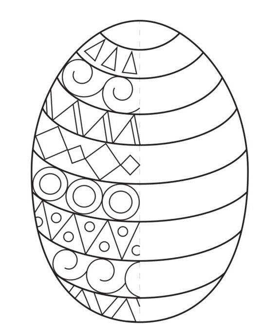 Friday Projects: Easter Egg Symmetry