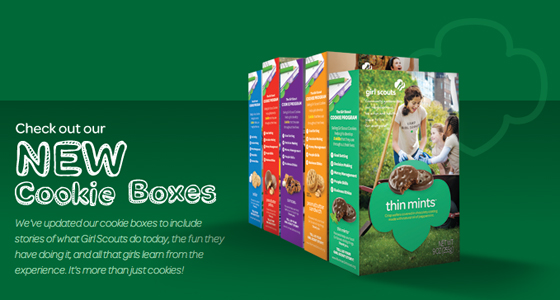 Girl Scouts of Northern California: New Cookie Boxes Emphasize the ...