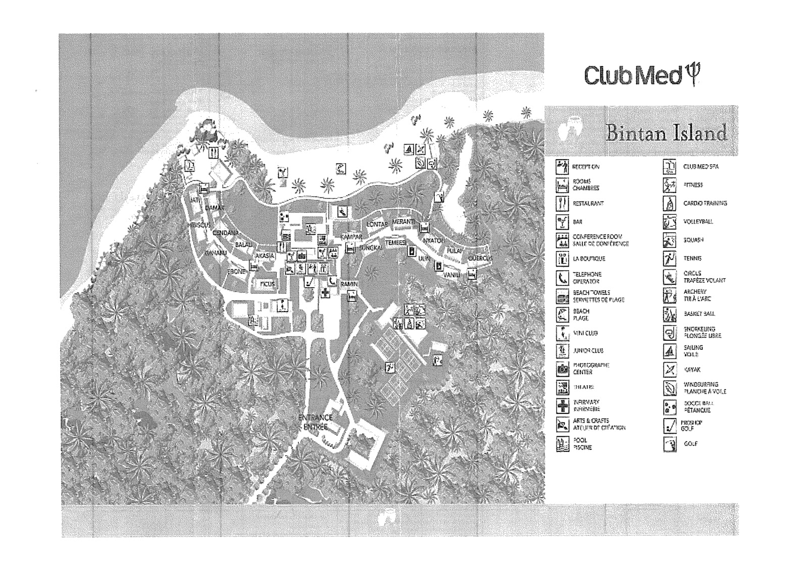 Sweet at P: Club Med Bintan - Misc Info