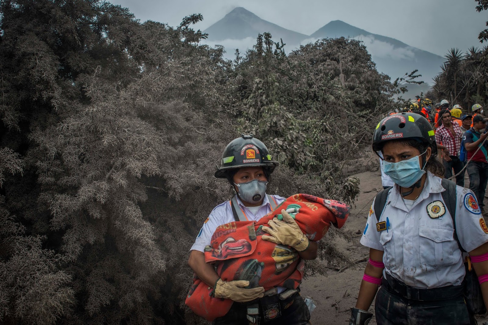 Fuego Volcano in Guatemala erupted again after 5 months caused many ...