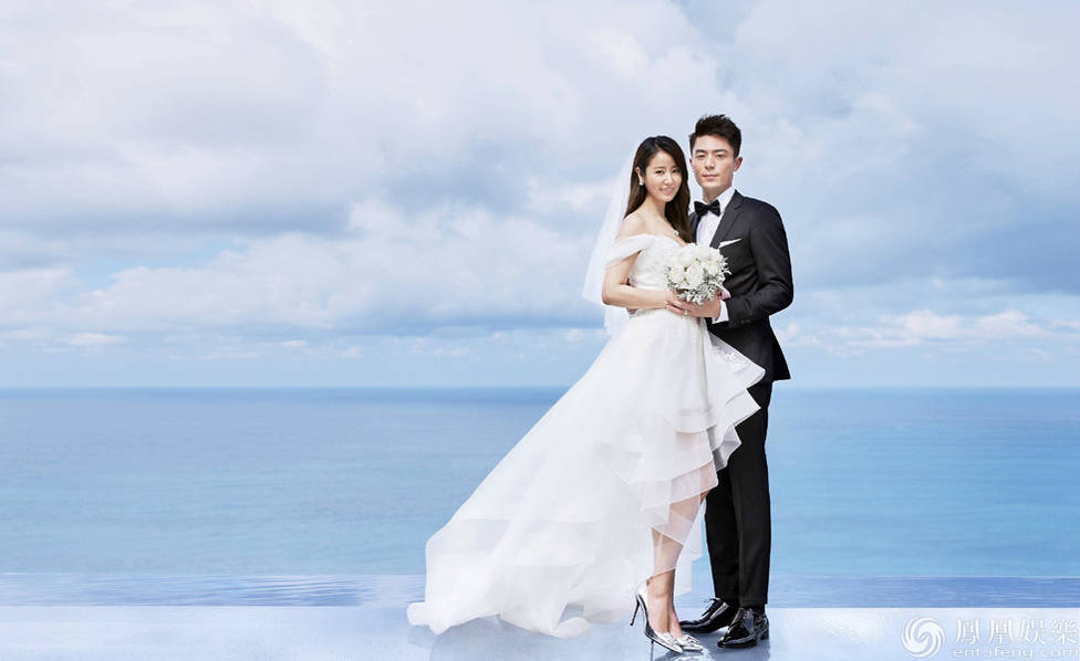 A White Wedding for Ruby Lin and Wallace Huo | DramaPanda