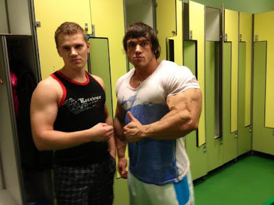the beauty of male muscle: size difference