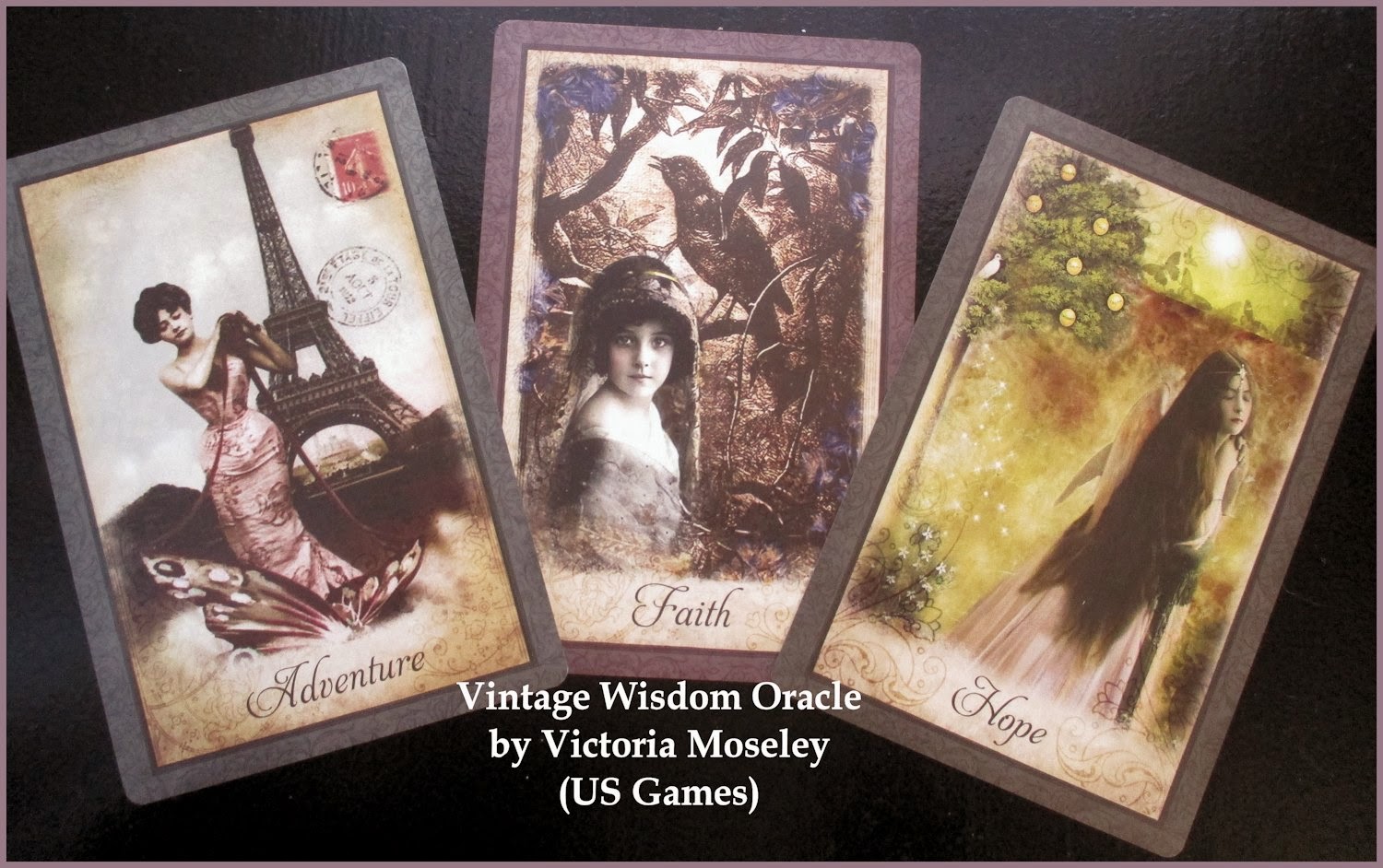 Tarot Notes: REVIEW: Vintage Wisdom Oracle