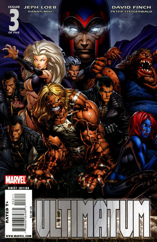 COMIC BOOK FAN AND LOVER: ULTIMATUM - MARVEL COMICS