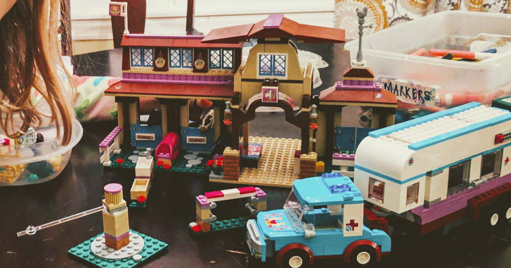 Lego Friends Heartlake Riding Club: Built