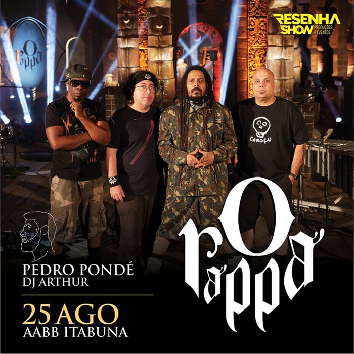 EXCLUSIVO: BANDA O RAPPA PELA PRIMEIRA VEZ EM ITABUNA