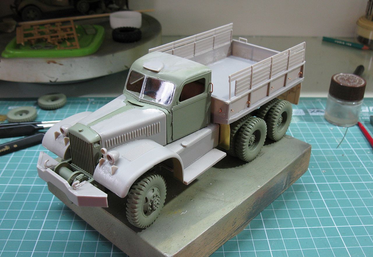 Panzerserra Bunker- Military Scale Models in 1/35 scale: Diamond T ...