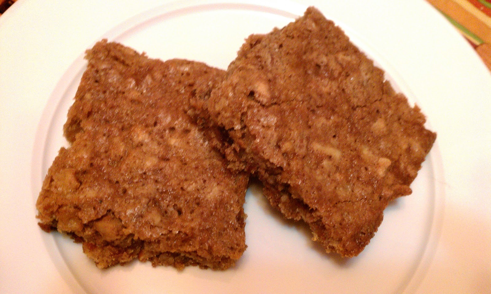 Eating Well Nana's Creole Pecan Cake Bars | Foodie in WV