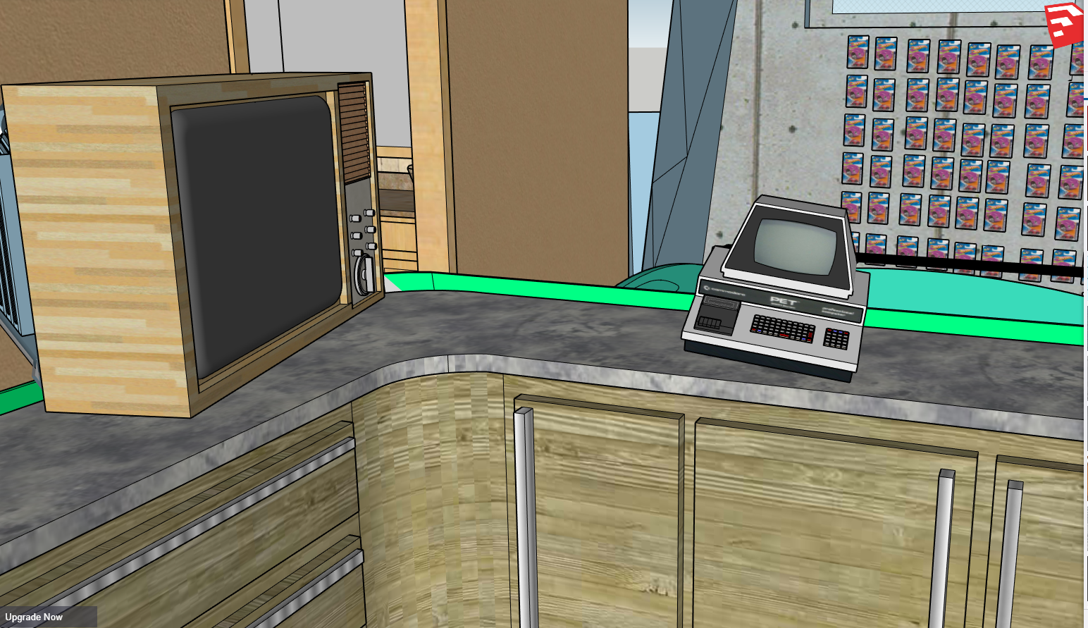 Emmettacss12: Sketchup -Getting Started -Part 3 computer room