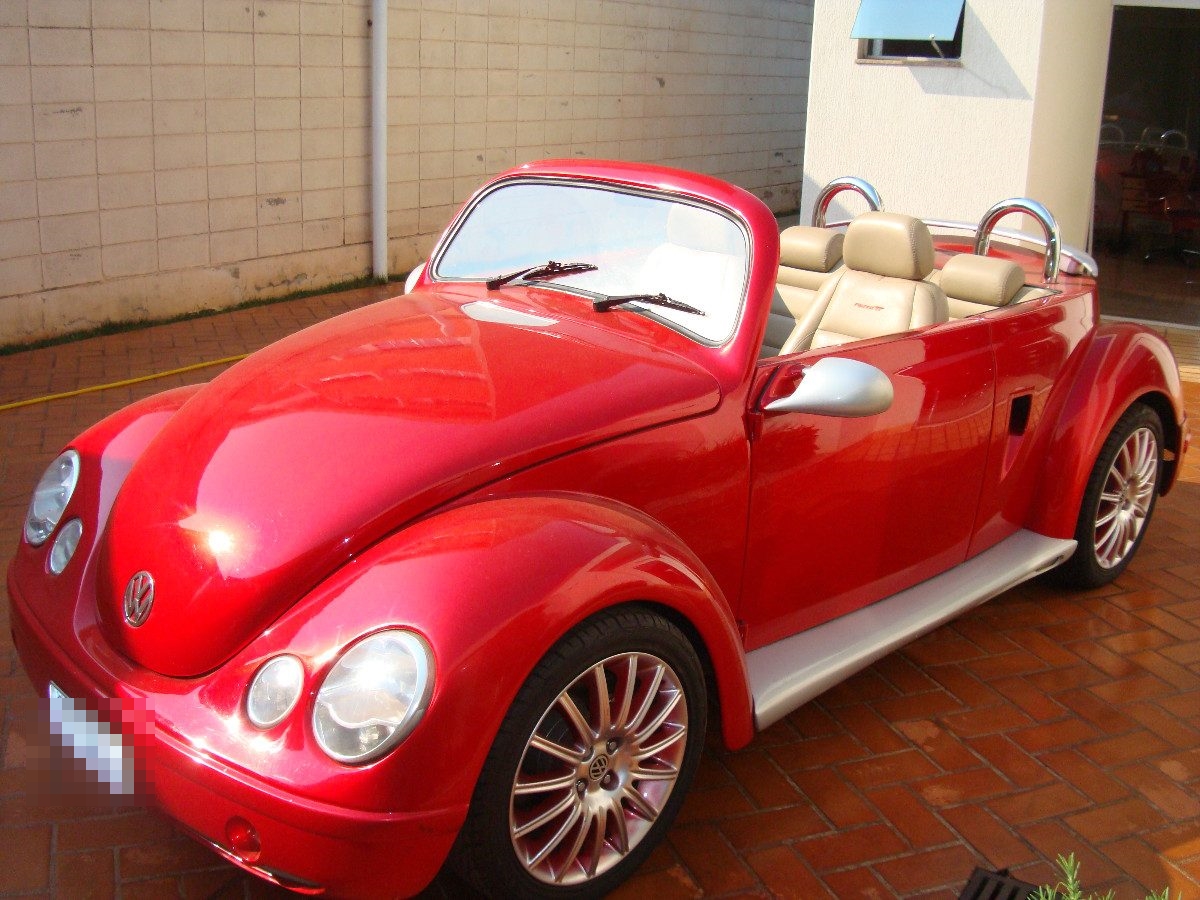 * Décadas de Fusca: Fusca Conversível Vermelho.