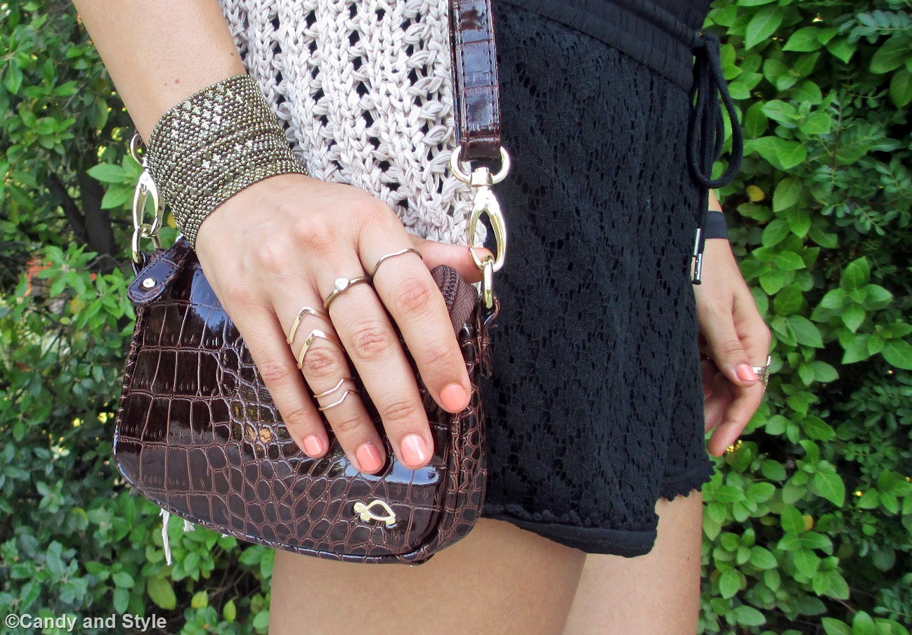 Summer Look Straw Crochet Lace Candy And Style