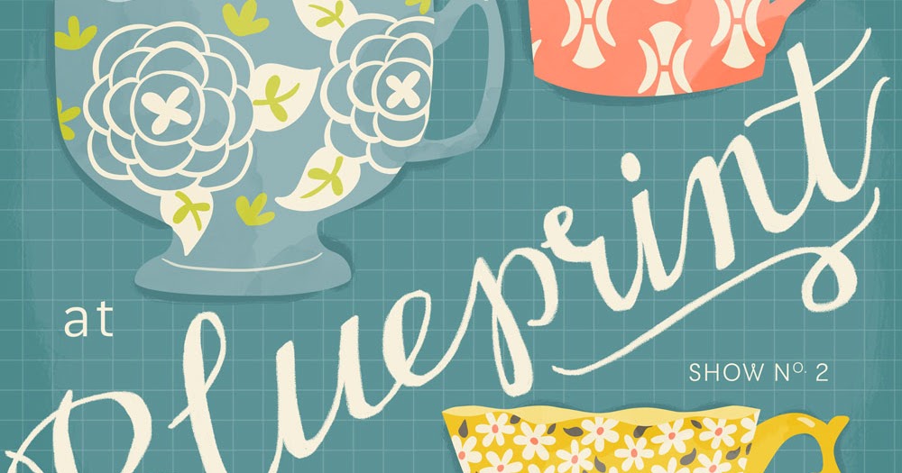 print & pattern: BLUEPRINT 2017 - pencil parade