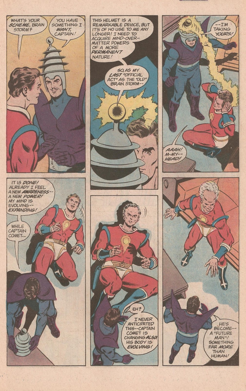 The Dork Review: Superman VS Captain Comet