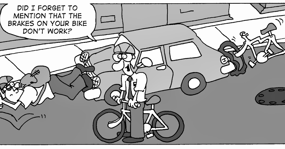 Ward Cartoonist: Bike Troubles