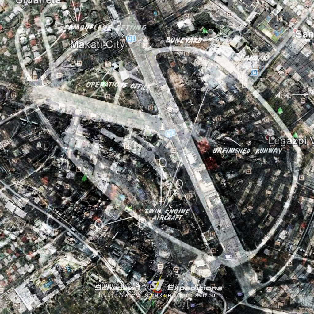 Nielson Airfield - what is now an ultra urbanized business district ...