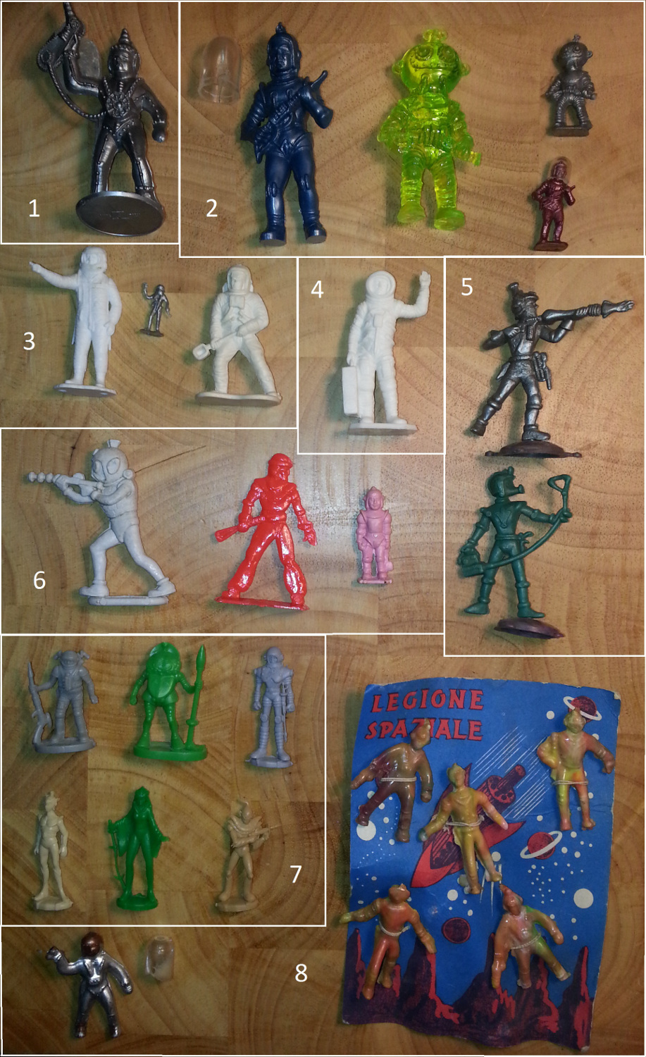 I is for Introduction and Italian - Space Figures | Small Scale World