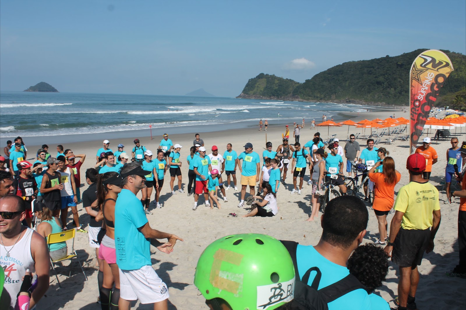Desafio no Sertão reúne centenas de atletas na praia de Cambury, em São ...