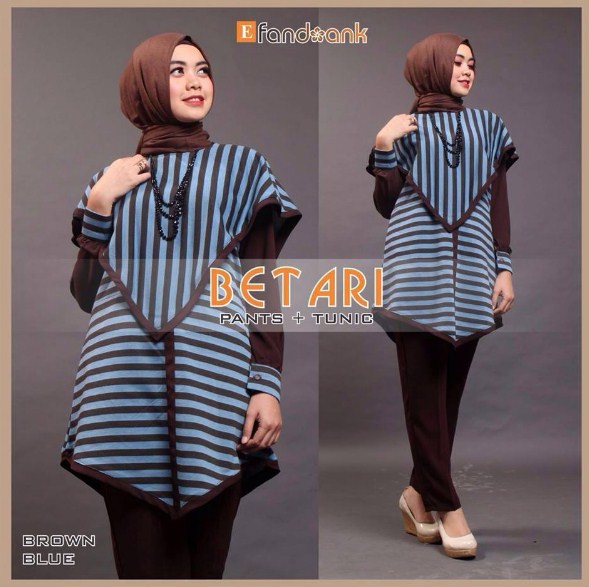 Muslimah Fashion: Contoh Model Busana Muslim Modern Asimetris untuk ...