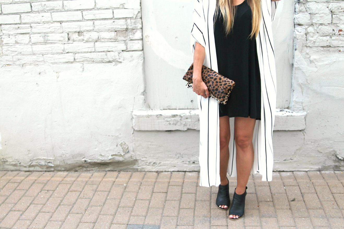 OOTD - Short Skirt and A Long Jacket | La Petite Noob | A Toronto-Based ...