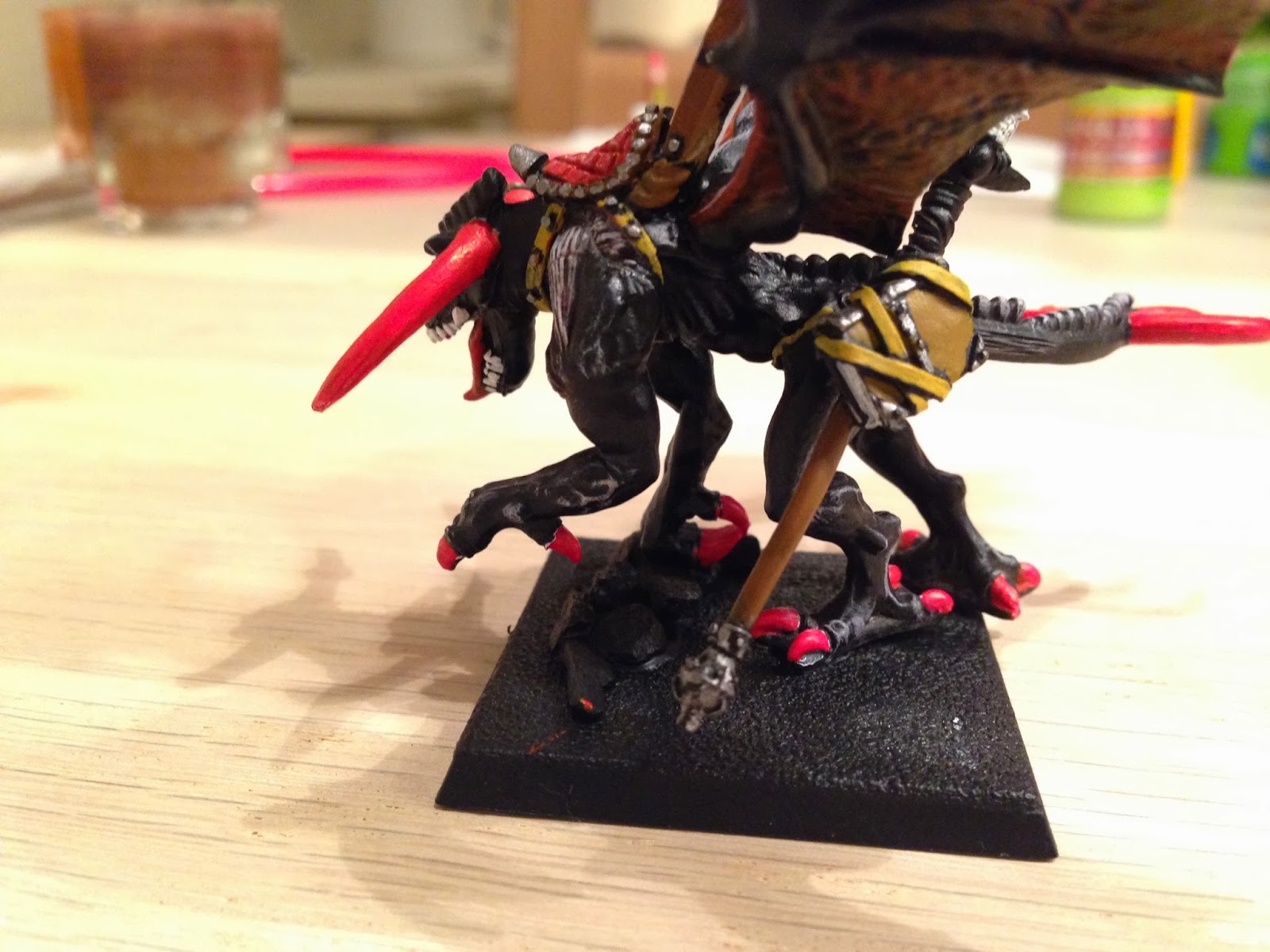 ScratchBox's Warhammer Project: Melkhior on Winged Nightmare