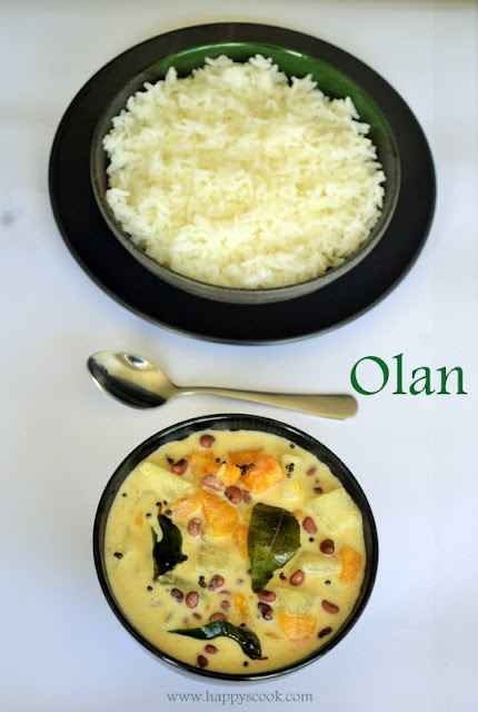 Olan Recipe | Kerala Olan | Onam Sadya Recipe | Happy's Cook