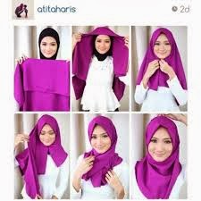 Tudung Berlian Murah: Tutorial Tudung Bawal & Shawl.