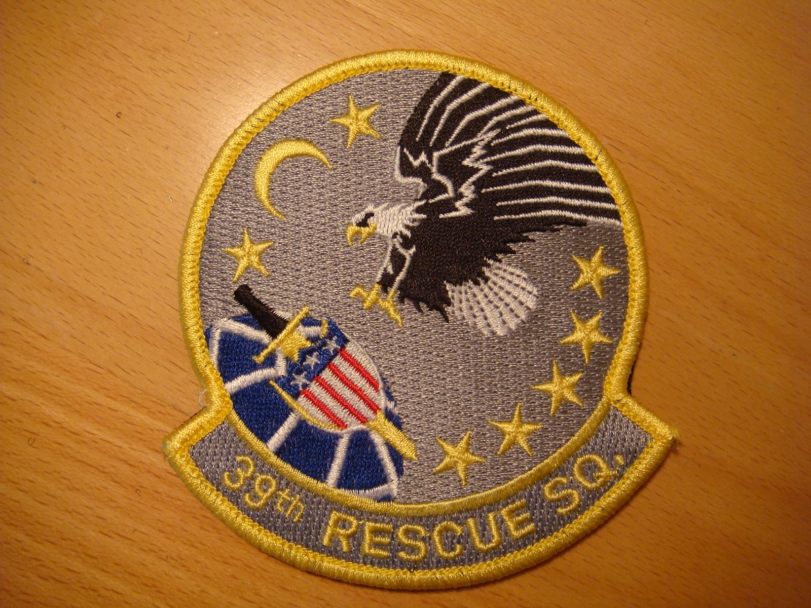 THE USAF RESCUE COLLECTION: USAF 39th. RQS Patch Set