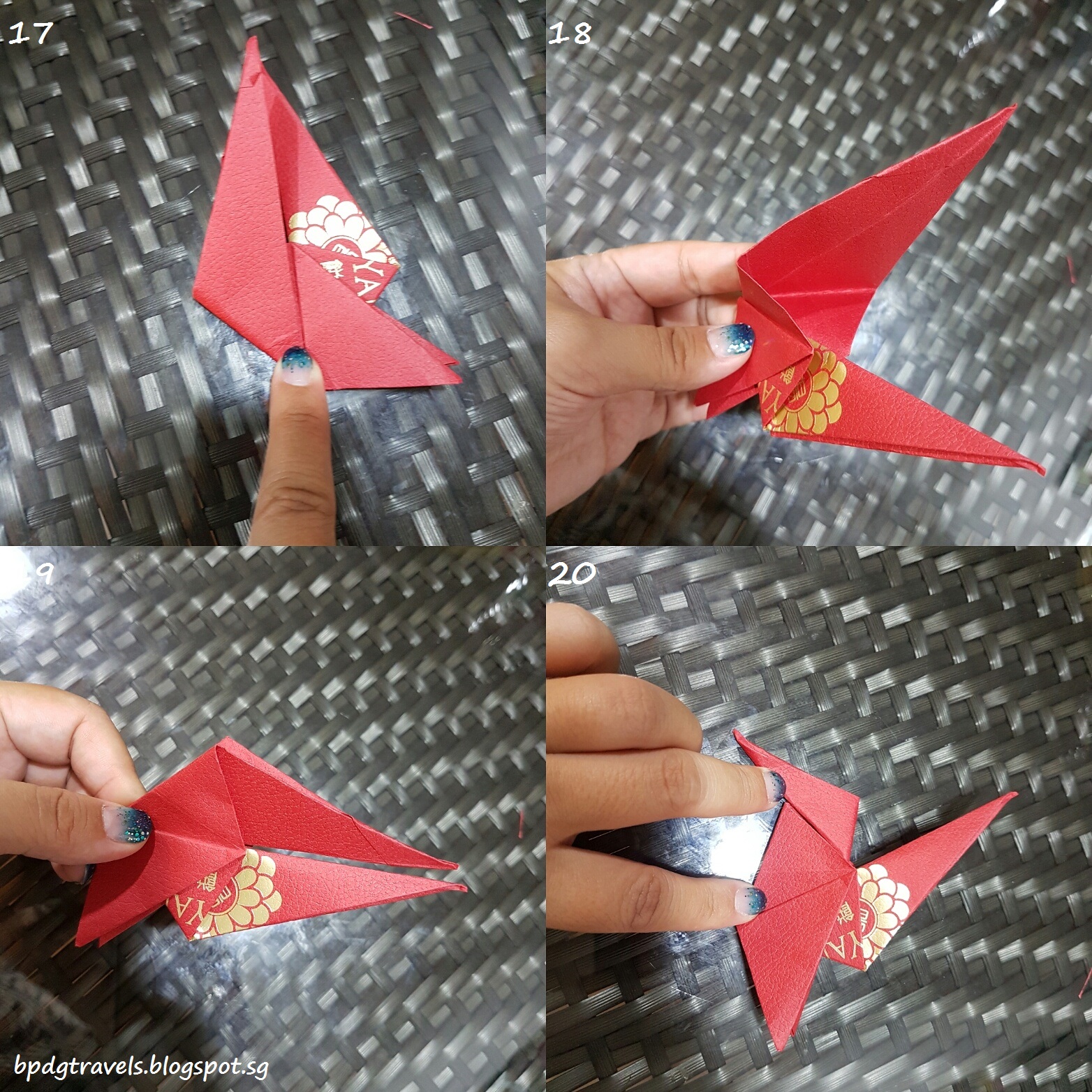 Red Packet Craft - Angpow Rooster | BPDGTravels - Building Memories ...