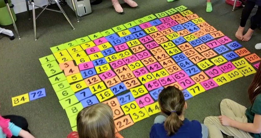 Tami Teaches: Giant Multiplication Chart!
