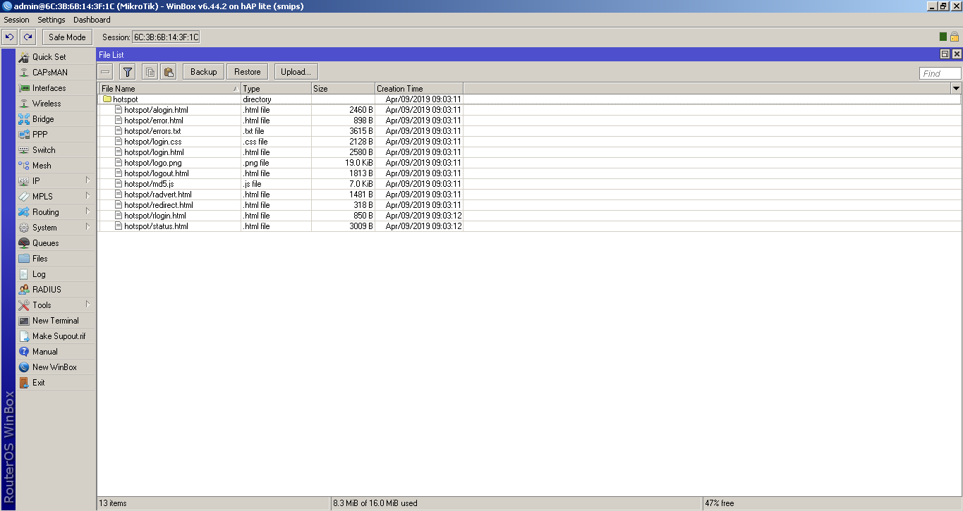 Cara Mengganti Tampilan Login Hotspot Mikrotik | Vasiota.com