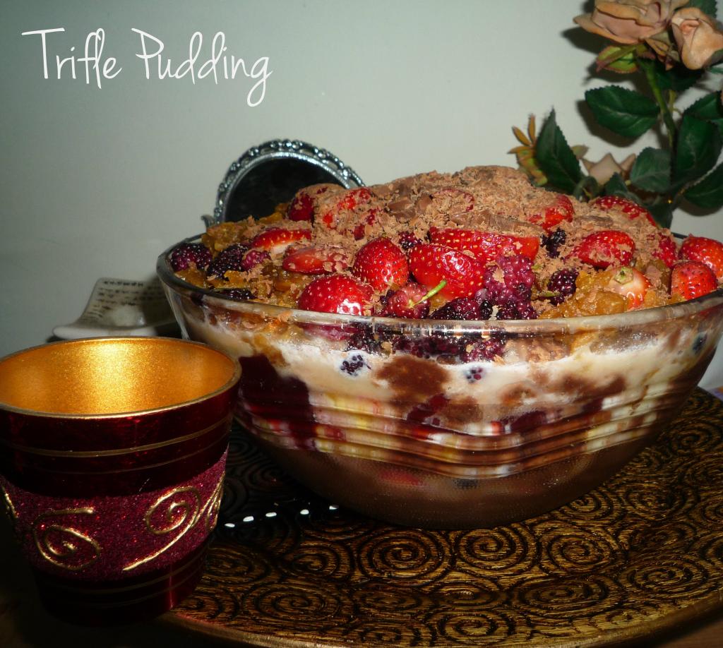 G'Gina's Kitchenette: Trifle Pudding - Sweet New Year Special