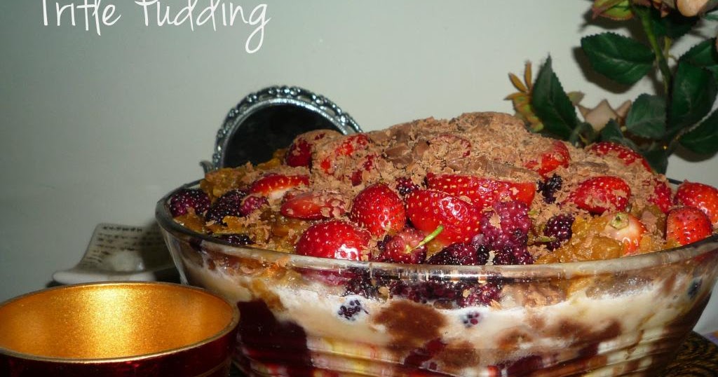 G'Gina's Kitchenette: Trifle Pudding - Sweet New Year Special