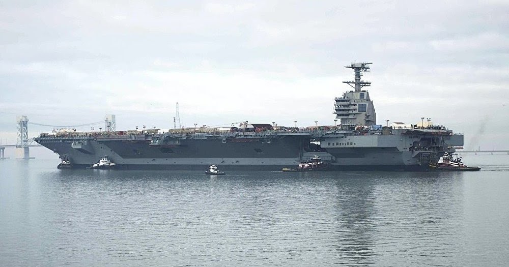 War News Updates: U.S. Navy’s Newest Aircraft Carrier Falls Further ...