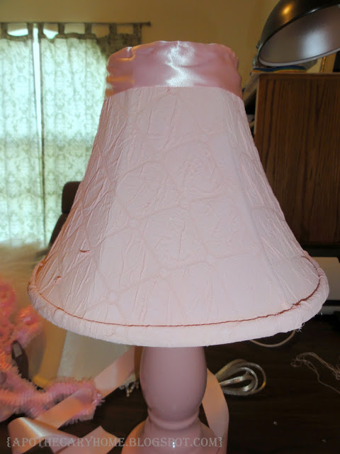 Apothecary Home: Tutu Lamp Shade {& tutu-torial}
