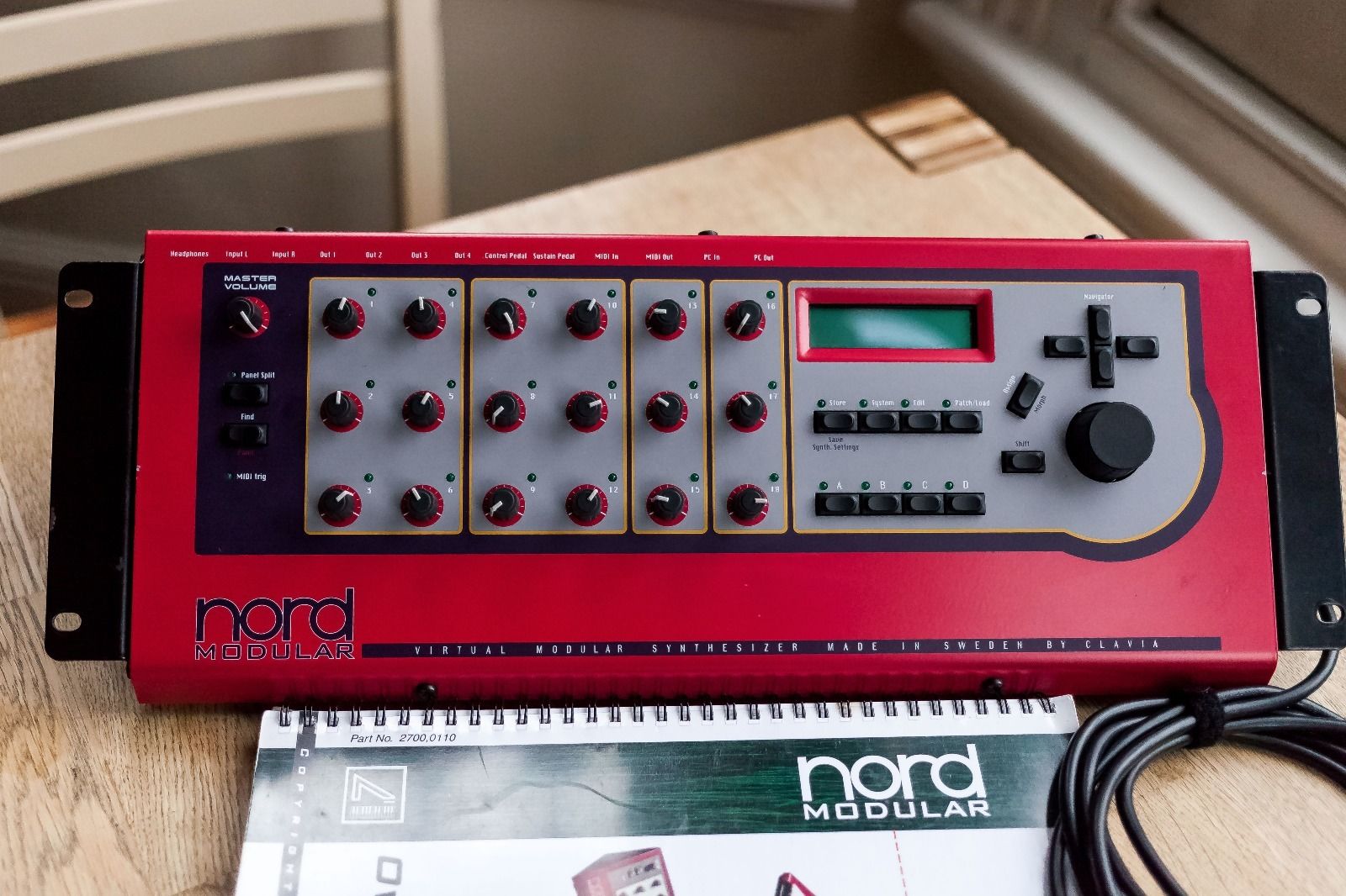 MATRIXSYNTH: CLAVIA NORD MODULAR G1 SYNTH RACK with Original Box