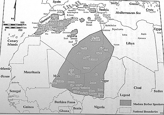 For (un)Official Use Only: Berber Language Map
