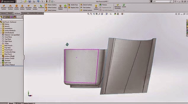 How to Use Flatten Surface Feature in SOLIDWORKS 2015 - SolidWorks Share