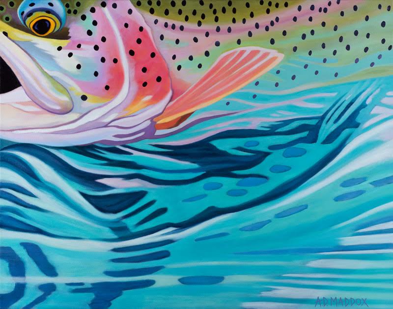 The Fiberglass Manifesto: A.D. MADDOX STUDIOS - Trout Commissions