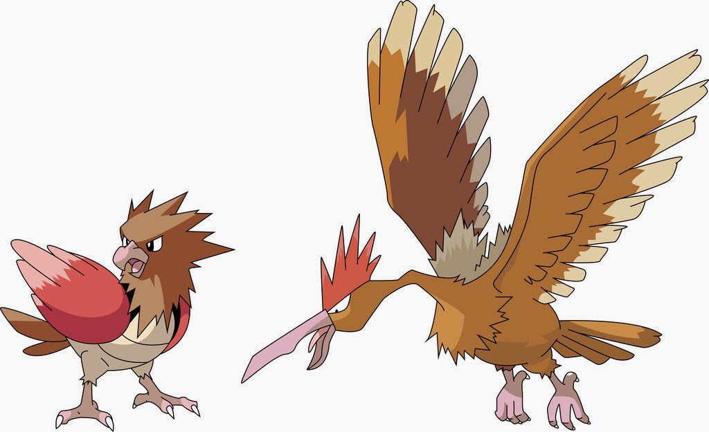 Poryblog: [VOLANTI & CO.] Spearow e Fearow