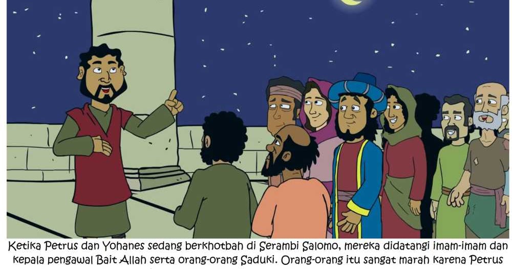 Sekolah Minggu Kreatif: Roh Kudus Memampukan (Kisah Rasul 4:1-22)