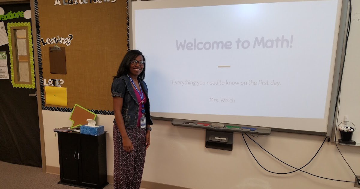 Mrs. Welch Knows: I Survived Week One