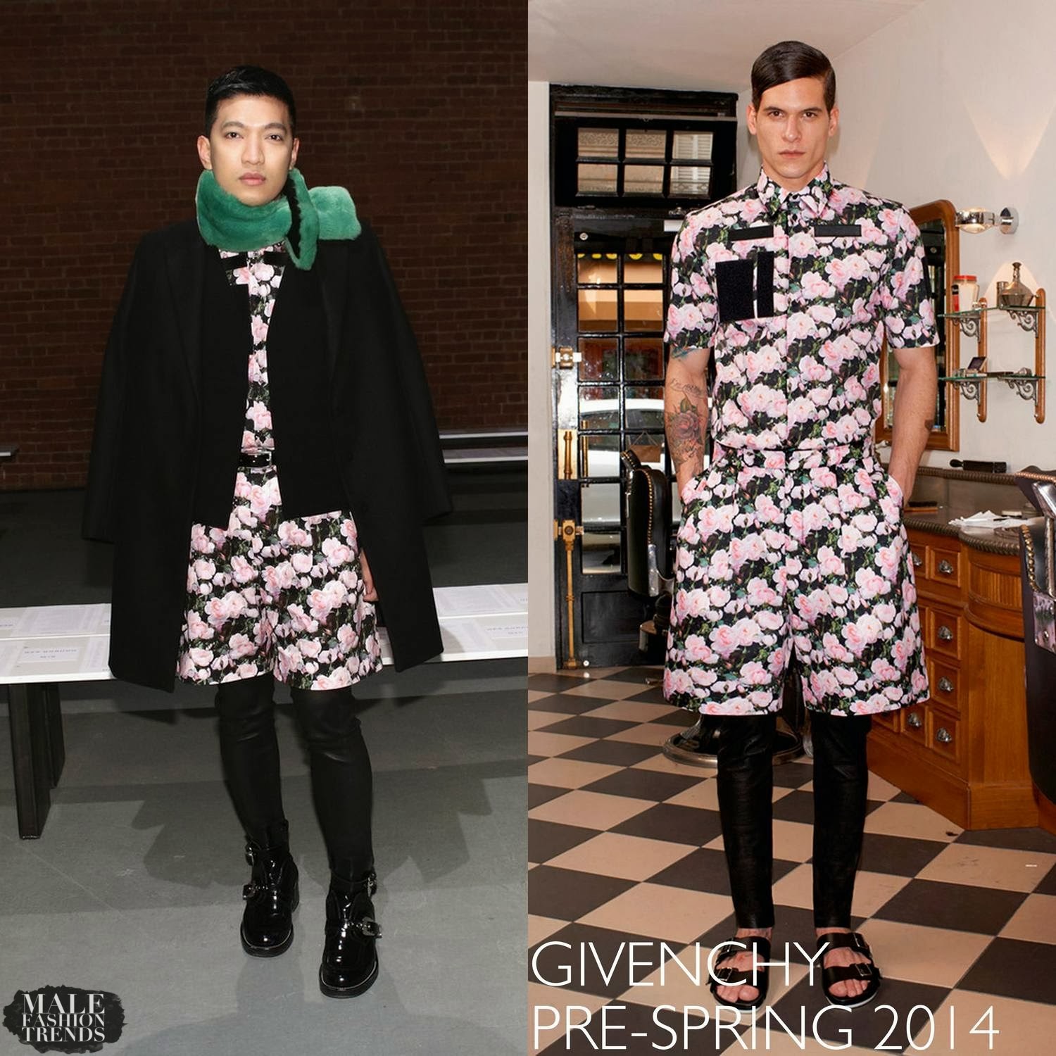 Bryanboy en Givenchy - Wes Gordon Fashion Show in New York Fashion Week ...