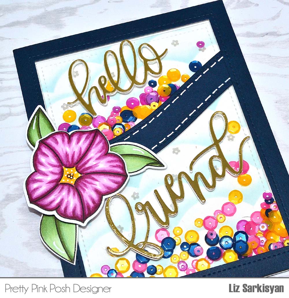 Create For Family and Friends: Hello Friend using Pretty Pink Posh's ...