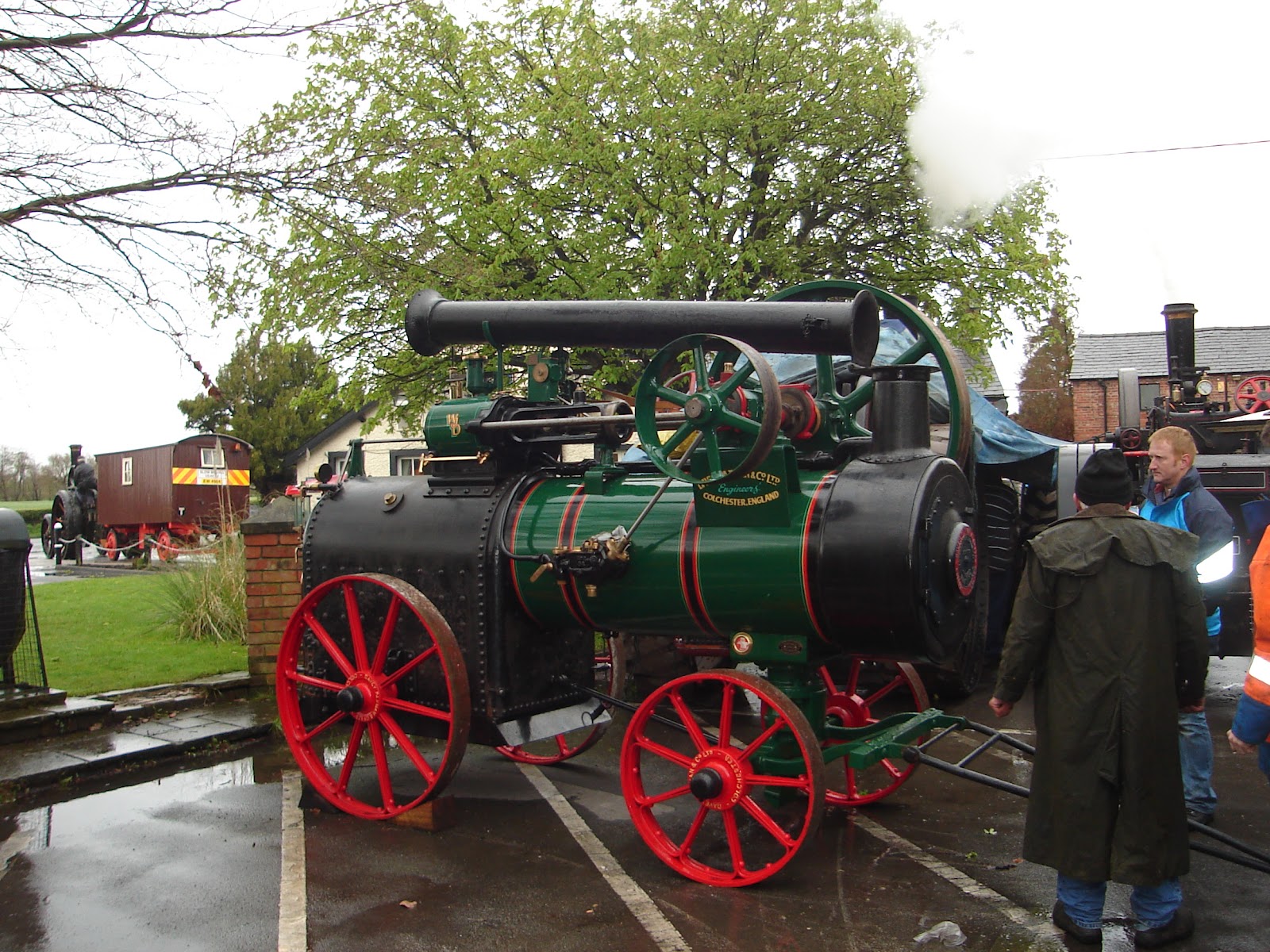 Vince's World: Traction engines at the Three Greyhounds