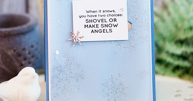 Houses Built of Cards: Shovel or Snow Angels - SSS January Card Kit